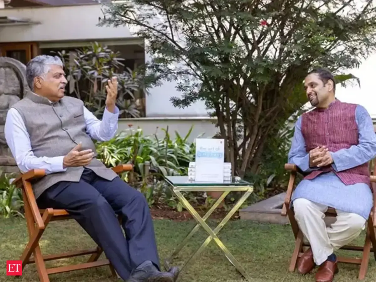nandan nilekani: Watch: Nandan Nilekani & Tanuj Bhojwani on ‘Keeping ...