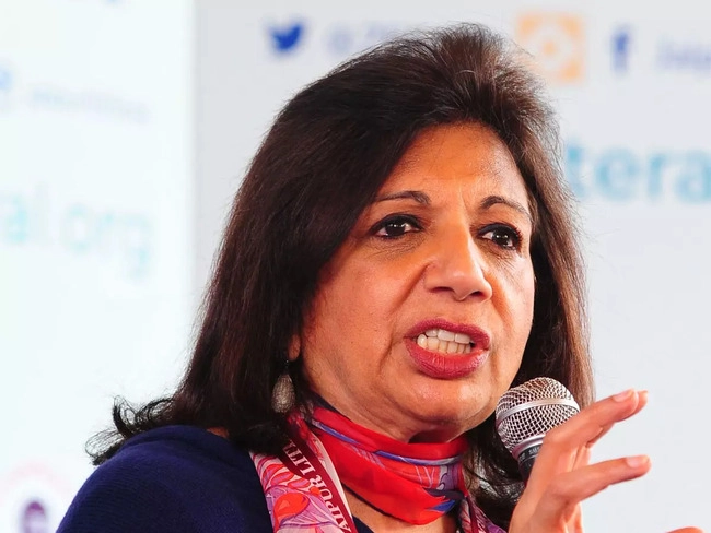 kiran mazumdar-shaw: India is at the cusp of genomic revolution: Kiran ...