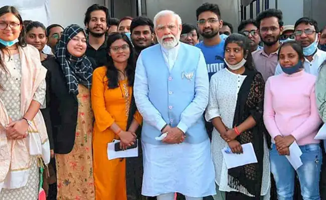 modi: PM Modi blames previous govts for Indian students going abroad to ...