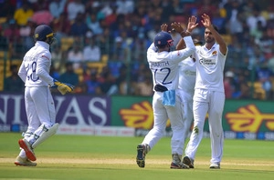 india: India all out for 252 against Sri Lanka in second Test - The ...