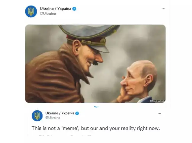 War in Ukraine, jokes on Twitter. But beyond a few seconds of mirth, do ...