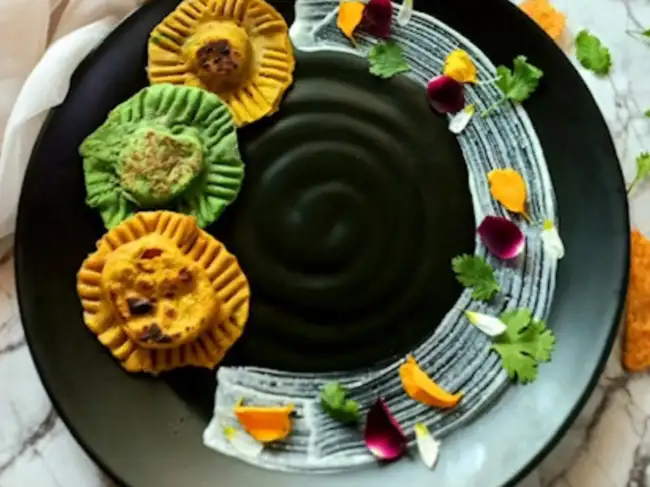A feast for your eyes: Multi-coloured ravioli is the perfect dish to ...