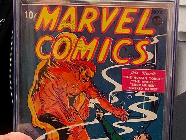 marvel: First-ever Marvel comic sold for more than $2.4 mn in an online ...