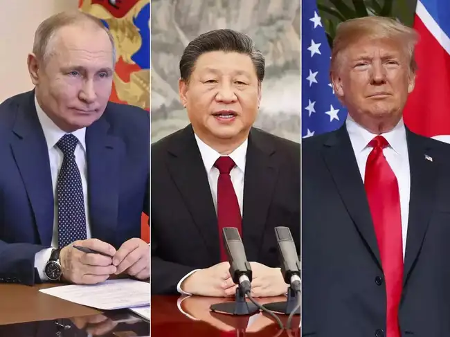 Russia-Ukraine war: Vladimir Putin, Xi Jinping and Donald Trump: The ...