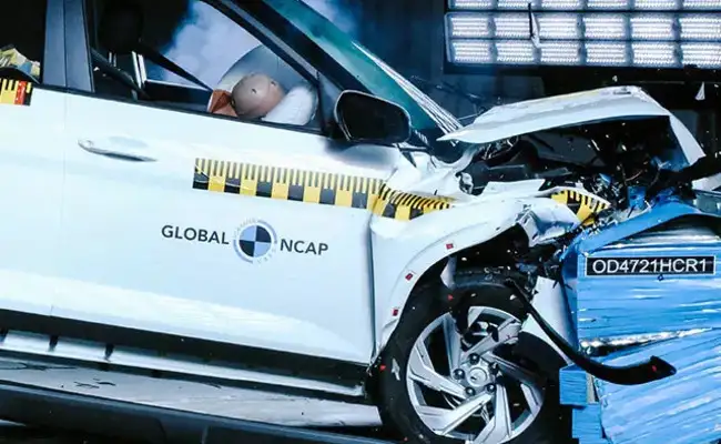 Global NCAP gives three-star adult safety rating to Hyundai Creta, i20 ...