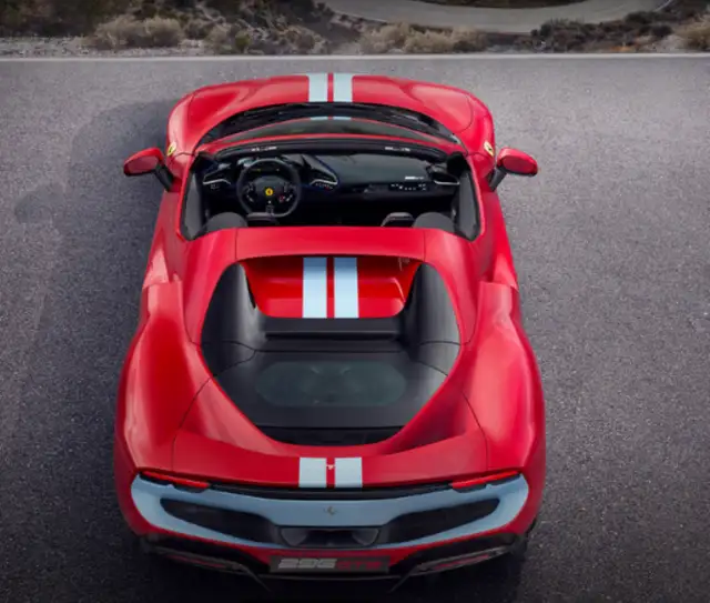 296 GTS : Ferrari unveils 296 GTS convertible hybrid model; check pics ...
