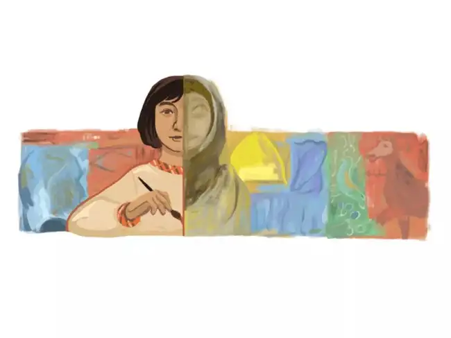 Naziha Salim: Google Doodle honours Iraqi artist Naziha Salim and her ...