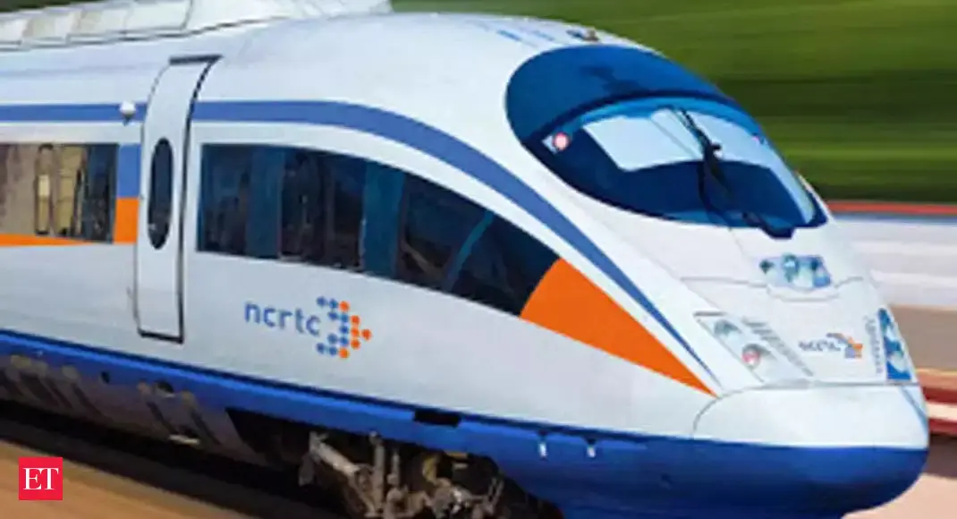 Alstom Delivers First Rapid Rail Train Set to NCRTC - The Economic Times