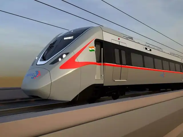 India's first high speed trainset handed over to NCRTC - 1st semi high ...