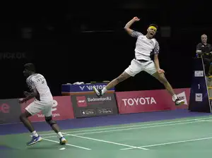 Thomas Cup Trophy: Historic title triumph: India stun Indonesia 3-0 to ...