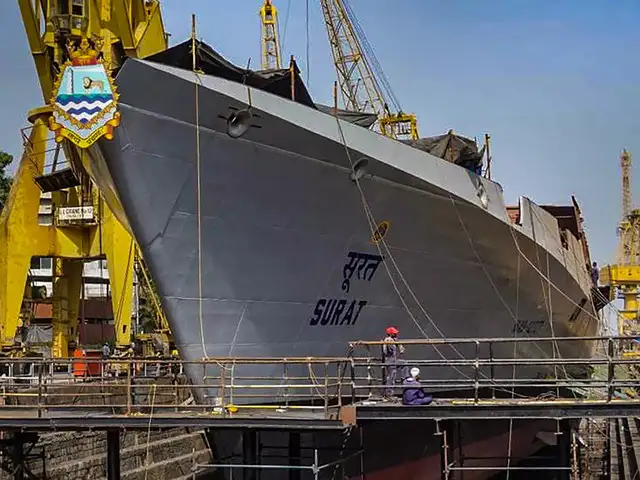 Project 15B class of ships - 'Surat' and 'Udaygiri': Two indigenously ...
