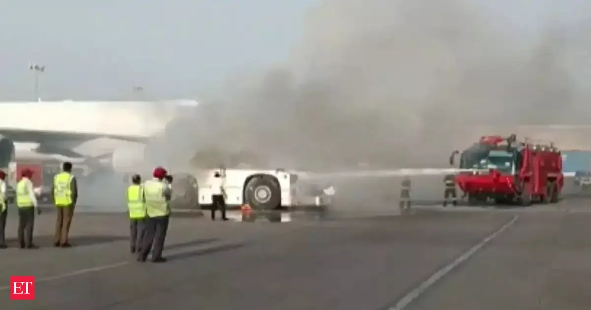 Delhi airport fire: Fire incident reported at Delhi airport in cargo ...
