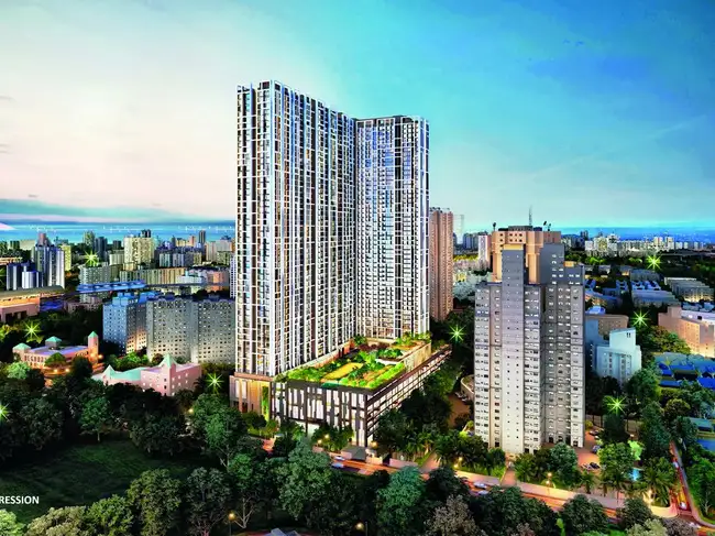 dosti eastern bay: Newly-inaugurated Dosti Eastern Bay - New Wadala ...