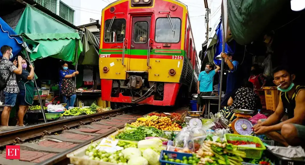 Tourism picking up - Thai railway market buzzing with life post ...