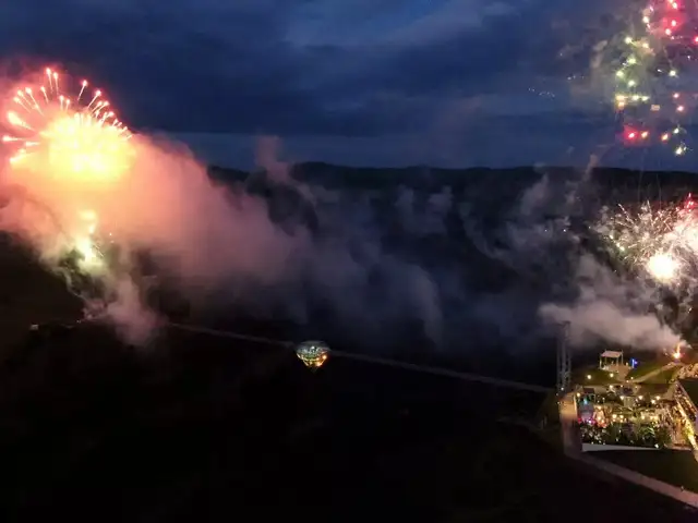 Glass bridge over Georgia's Dashbashi Canyon - Glass bridge opened ...