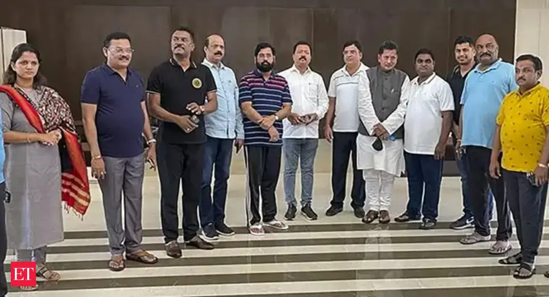 'Eknath ji is our leader': Rebel Shiv Sena MLAs unanimously choose ...