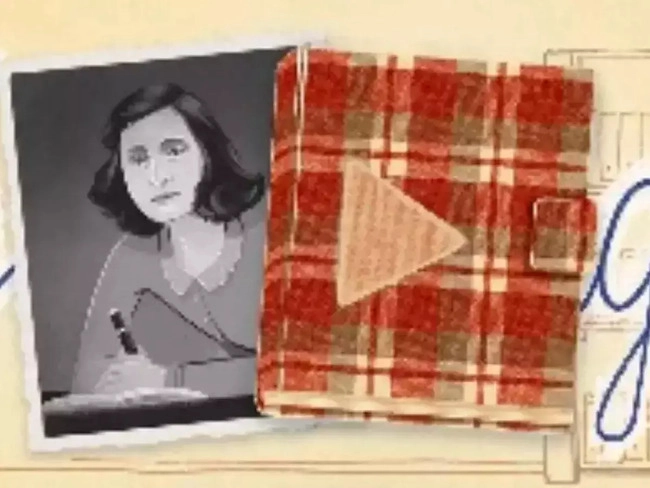 Anne Frank: Google Doodle marks 75th anniversary of Anne Frank’s book ...