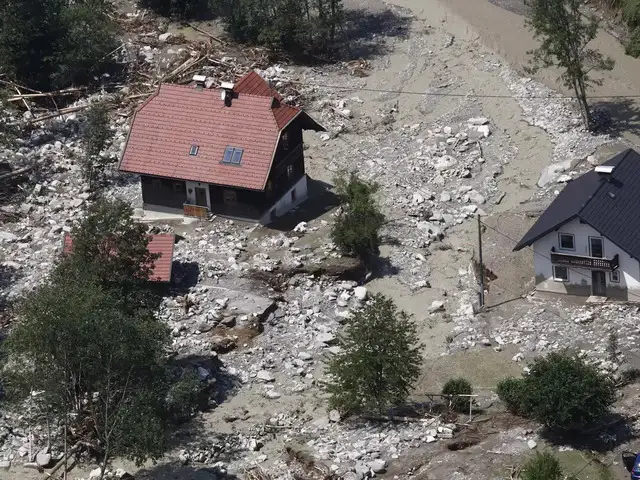 Cause of landslide - Austrian villages hit by landslides due to heavy ...