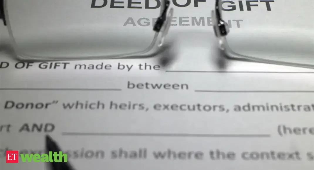 Property Gift: Checklist to give property as gift | The Economic Times