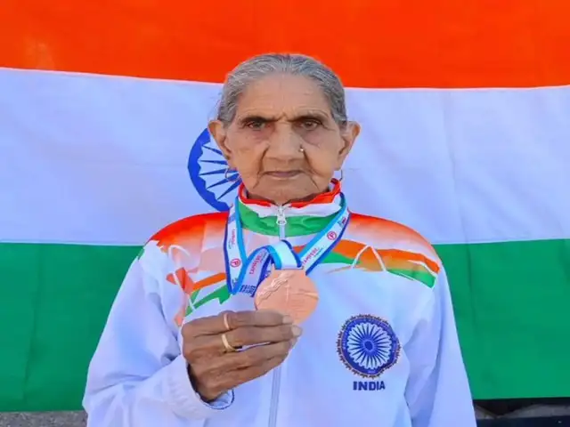 Two bronze medals - 94-yr-old sprinter, 82-yr-old ex-MLA: India's proud ...