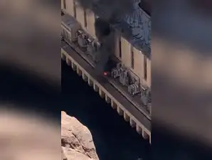 hoover dam: Watch: Transformer explodes at Hoover Dam in US. Check out ...