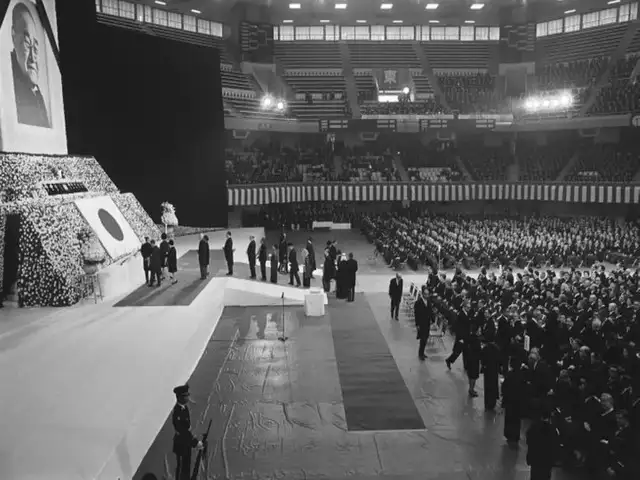Nippon Budokan - Japan govt approves state funeral for former PM; plan ...