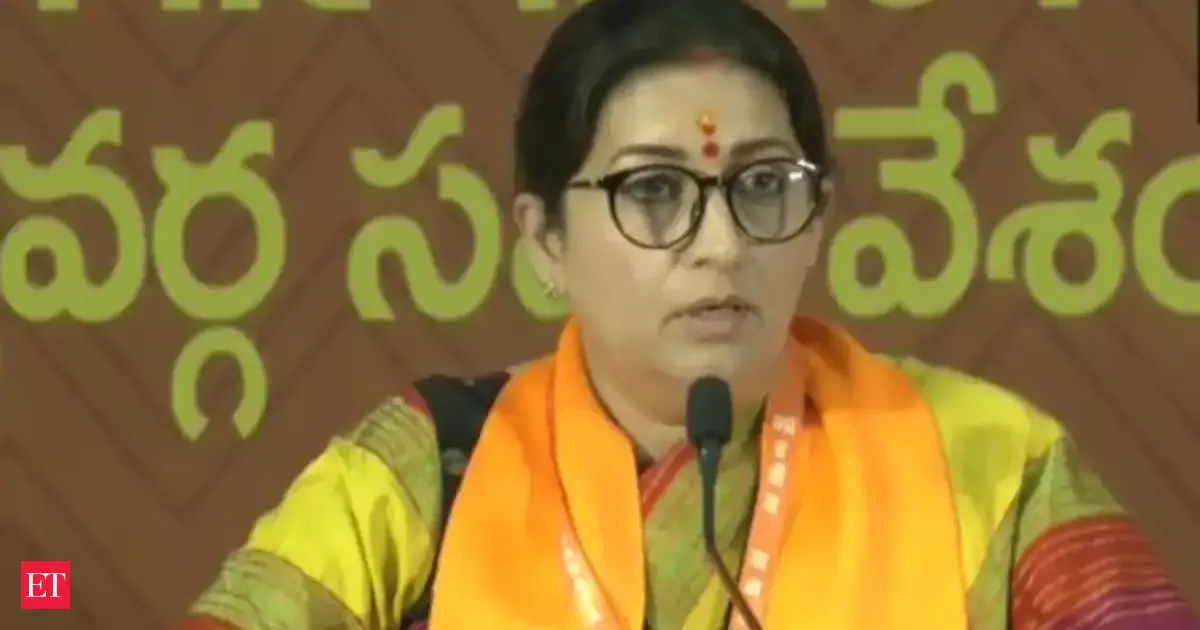 Smriti Irani News: Smriti Irani's defamation suit: HC asks Congress leaders to remove social ...