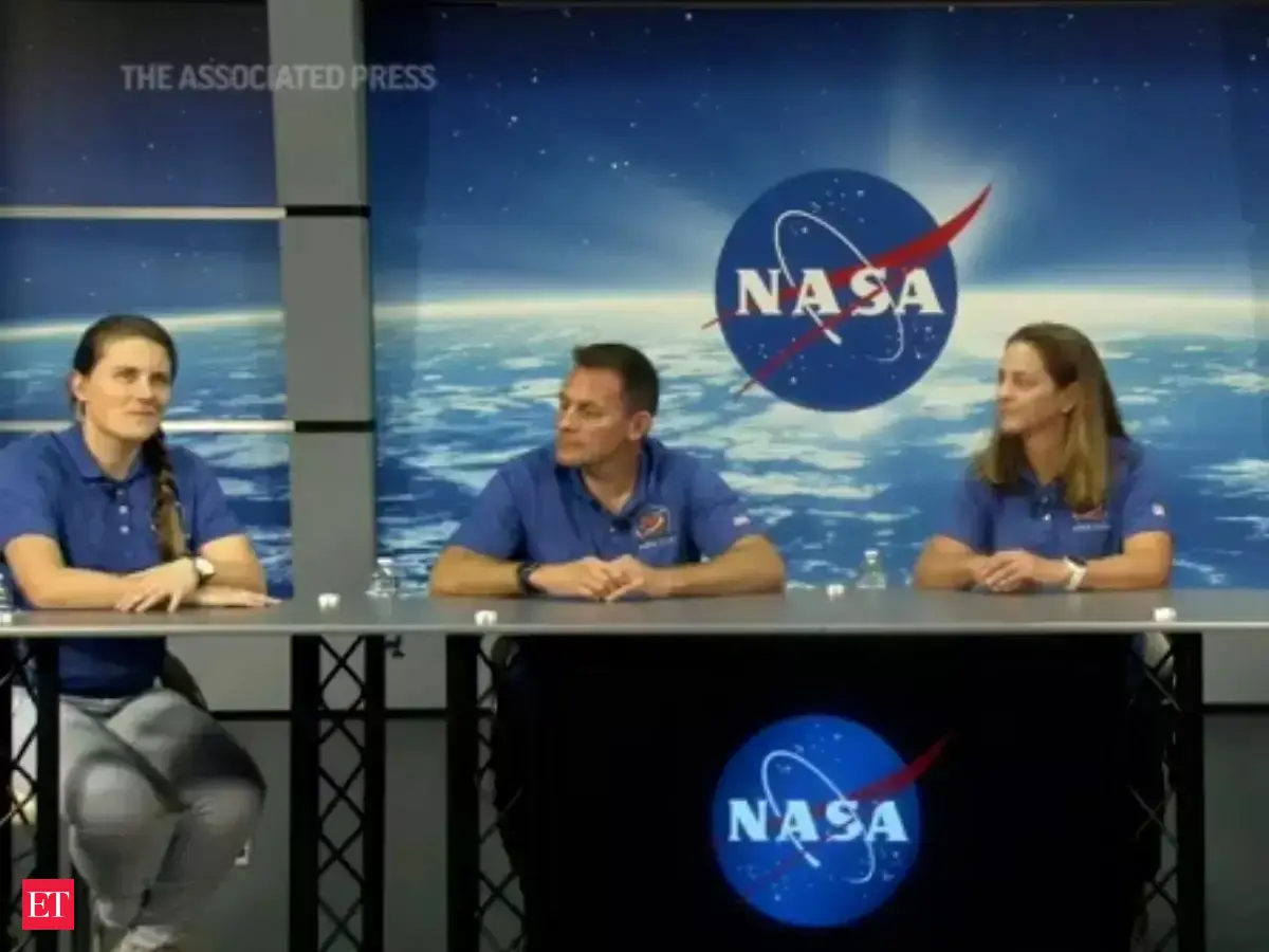 Watch: Crew 5 readies for commercial flight to ISS - The Economic Times ...