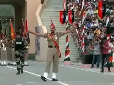 Pakistan Wagah Border14 Agast 2022