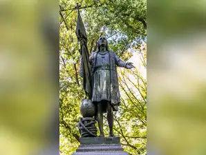 christopher columbus: Chicago may permanently remove Christopher Columbus's statues. Read ...