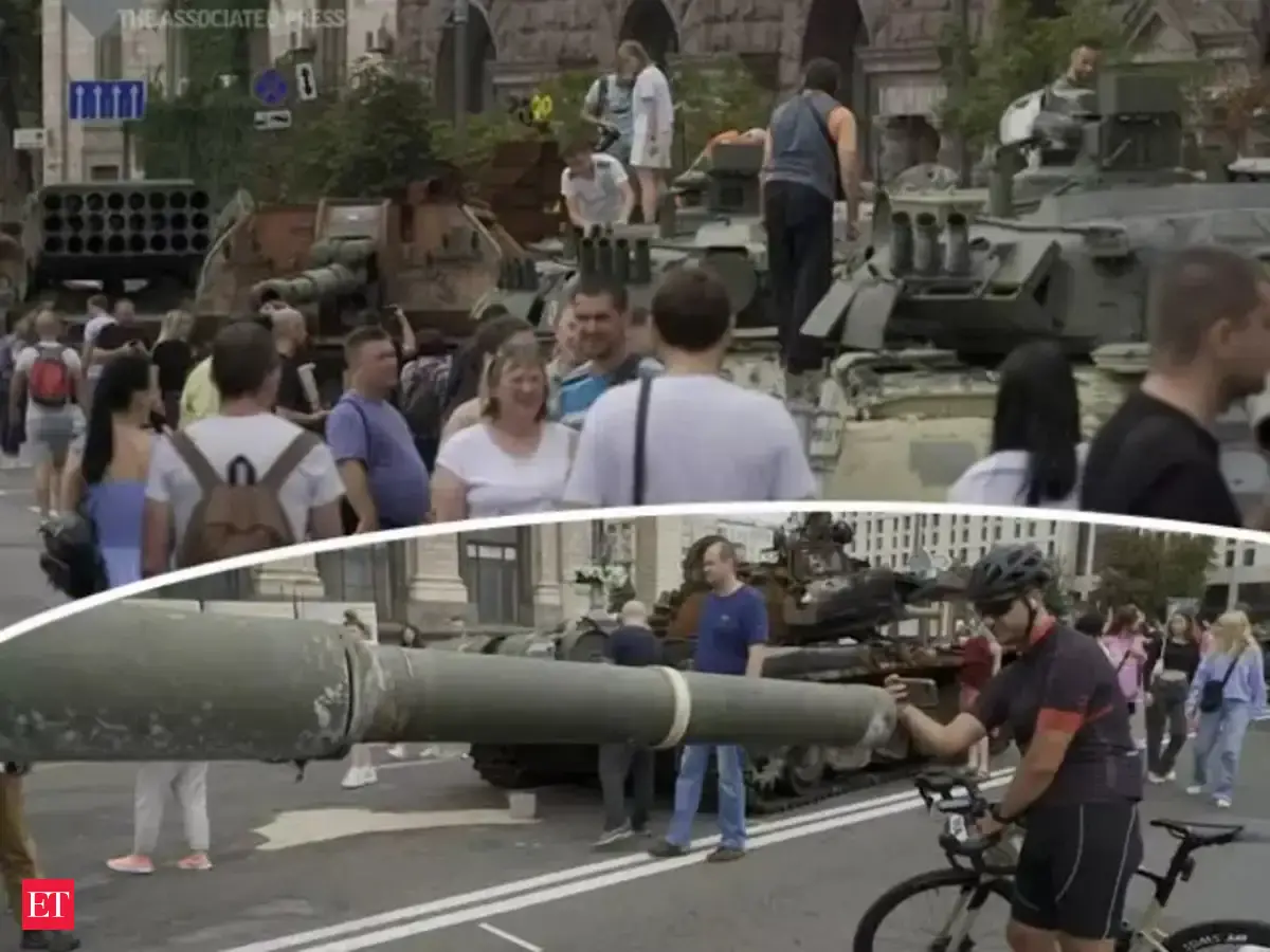 Ukrainians defiant 6 months after Russia invades - The Economic Times ...