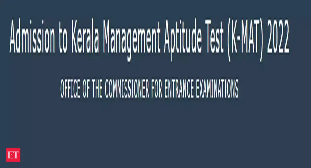 KMAT 2022: Kerala: KMAT 2022 admit card released; here's how to ...
