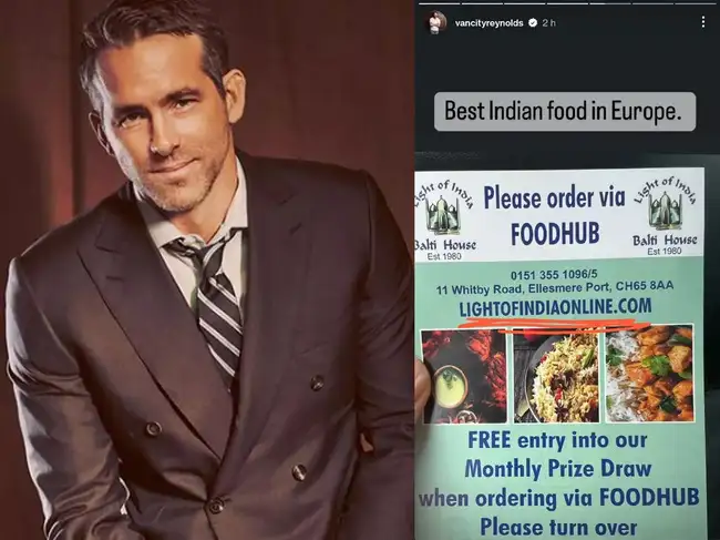 ryan reynolds: Actor Ryan Reynolds claims this restaurant offers 'best ...