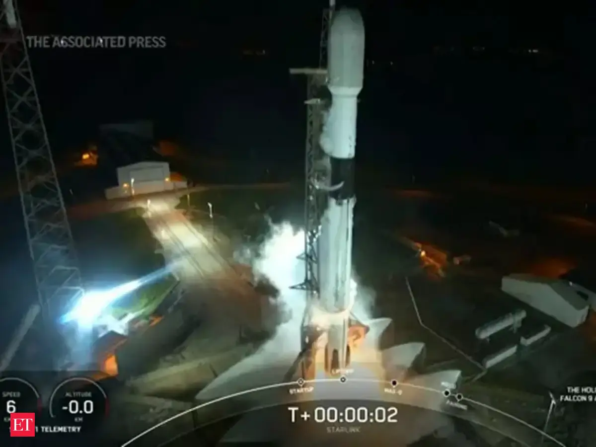 Watch: SpaceX launches 54 Starlink satellites, lights up night sky ...
