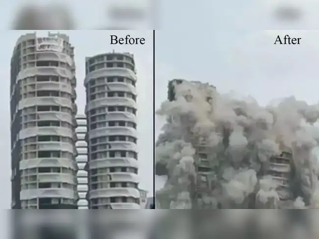 twin tower demolition: India goes gaga on social media as twin towers ...