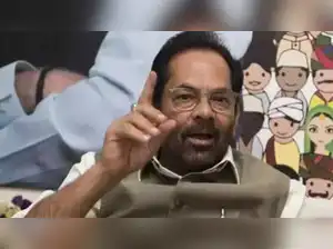 mukhtar abbas naqvi: 'One Nation, One Election' need of hour: Mukhtar ...