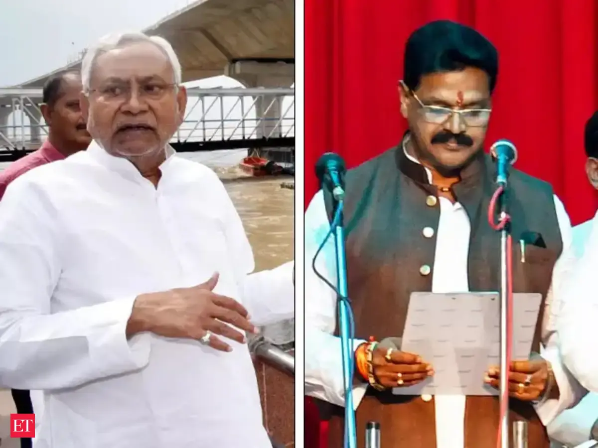nitish kumar: Controversial Bihar minister's portfolio changed, CM ...