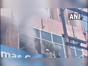 Noida Fire: Fire breaks out at building in Noida's Sector 18; no ...