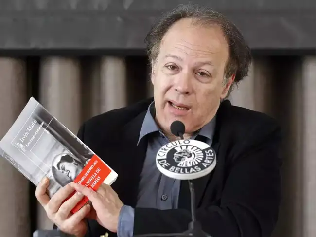 Spanish author Javier Marias, whose work has been translated in nearly ...