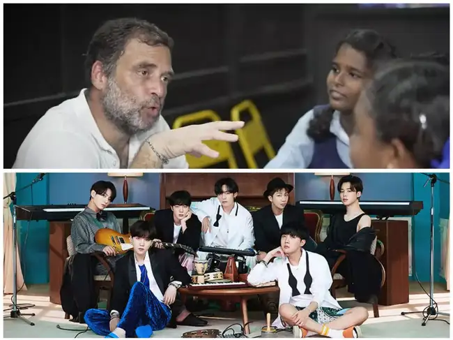 BTS: 'Hello, Rahul Gandhi. This is BTS!' Congress leader gets his first ...