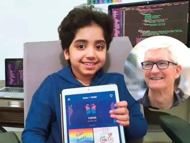 Tim Cook News: Tim Cook hails 9-yr-old Malayali girl after she becomes ...