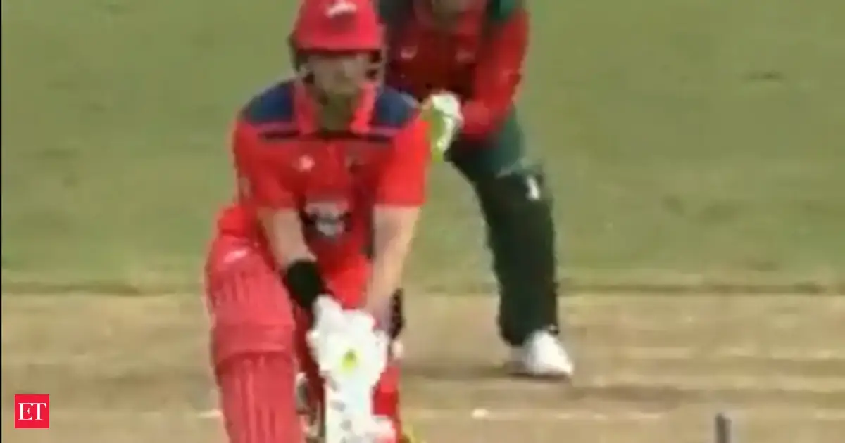 New cricket shot: Video: Name this new cricket shot played with back of ...