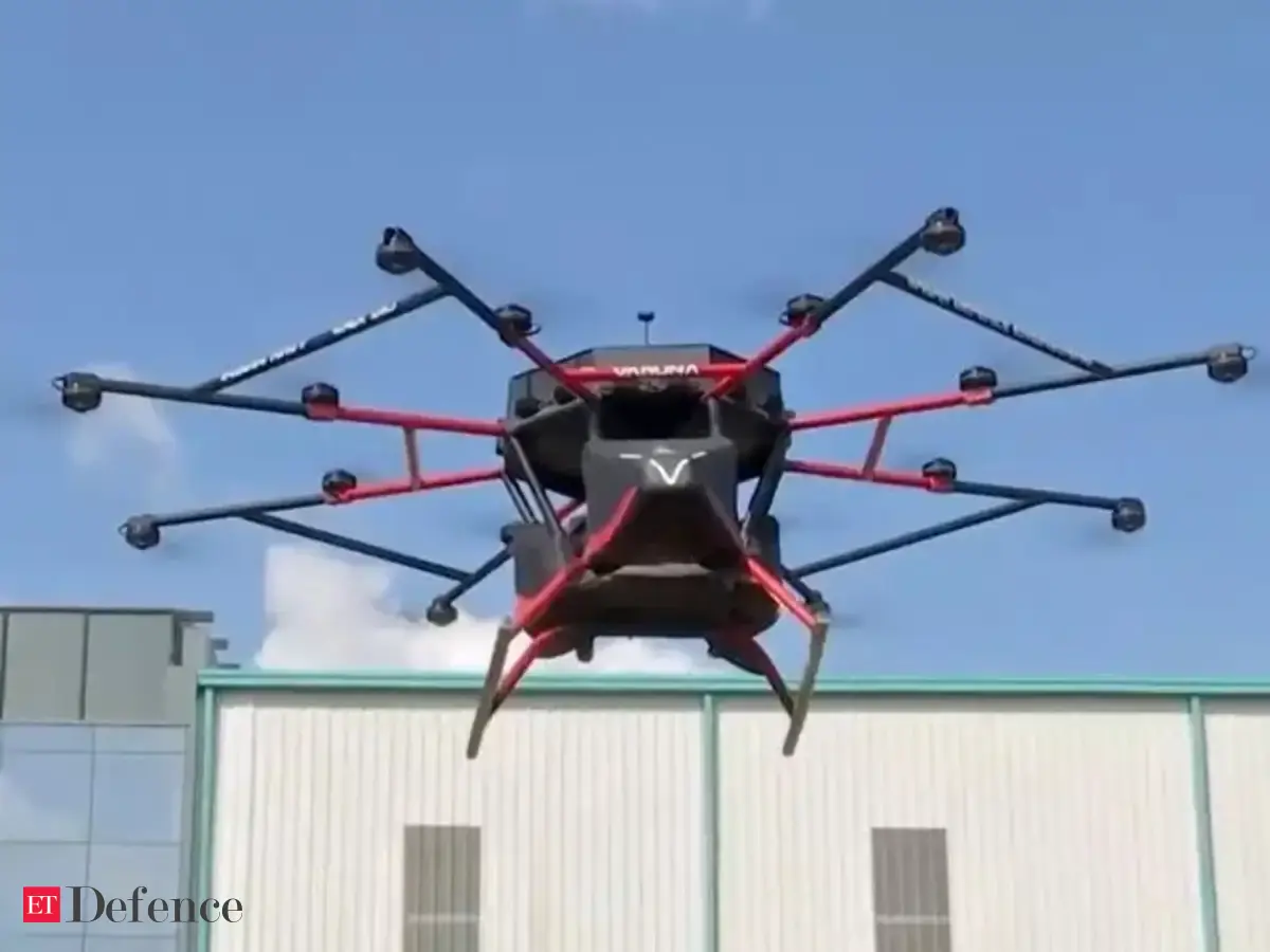 ‘Varuna’, India’s first human-carrying drone; will soon to be inducted ...