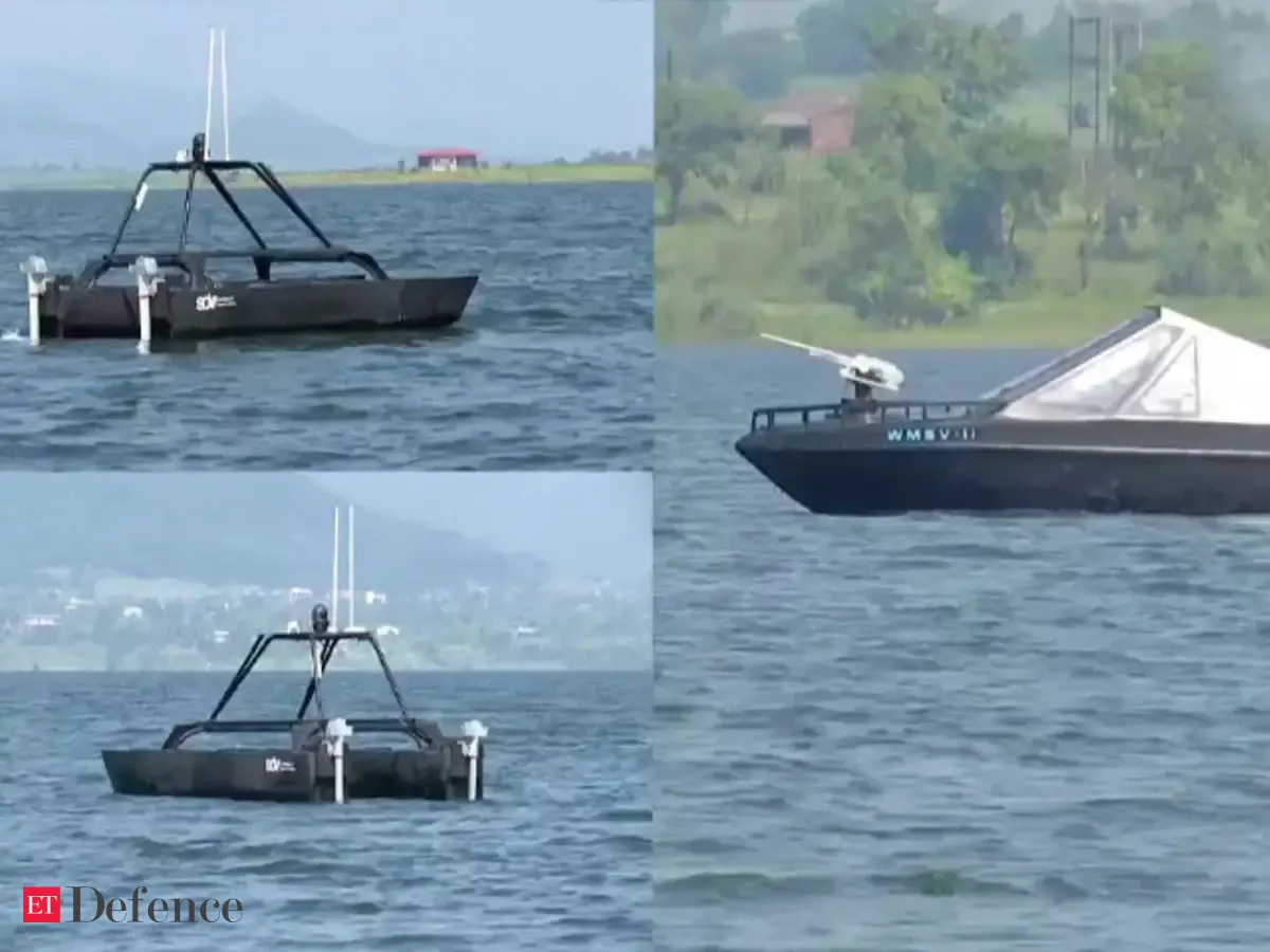 Watch: DRDO tests 3 unmanned remotely controlled weaponised boats in ...