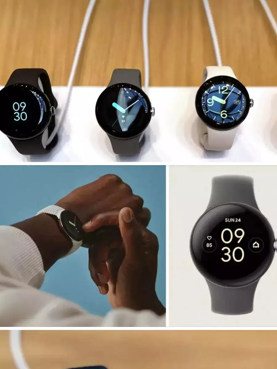 Google Pixel Watch: Always-On Display, Emergency SOS, ECG Tracking ...