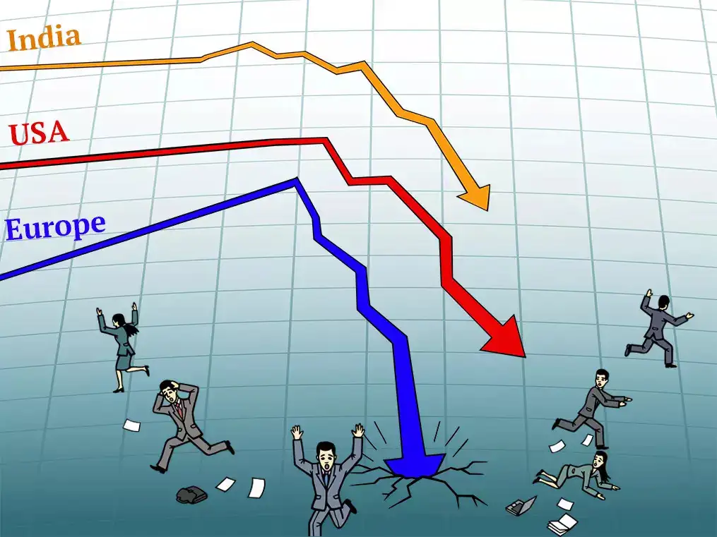 GDP Growth: Developed world is witnessing a meltdown. What sets India ...