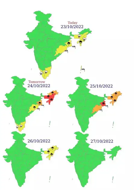 Cyclone Sitrang Live Updates: IMD reports cyclone Sitrang to intensify ...