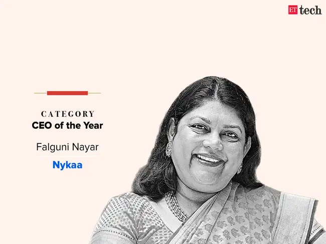 et startup awards ceo of the year: ET Startup Awards 2022: Nykaa's ...