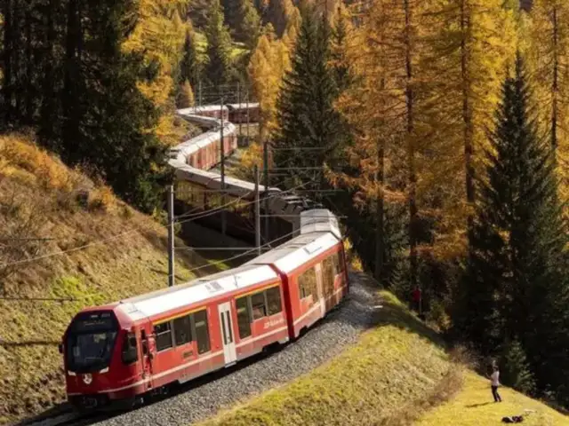 A majestic route - Switzerland now boasts of world's longest train ...