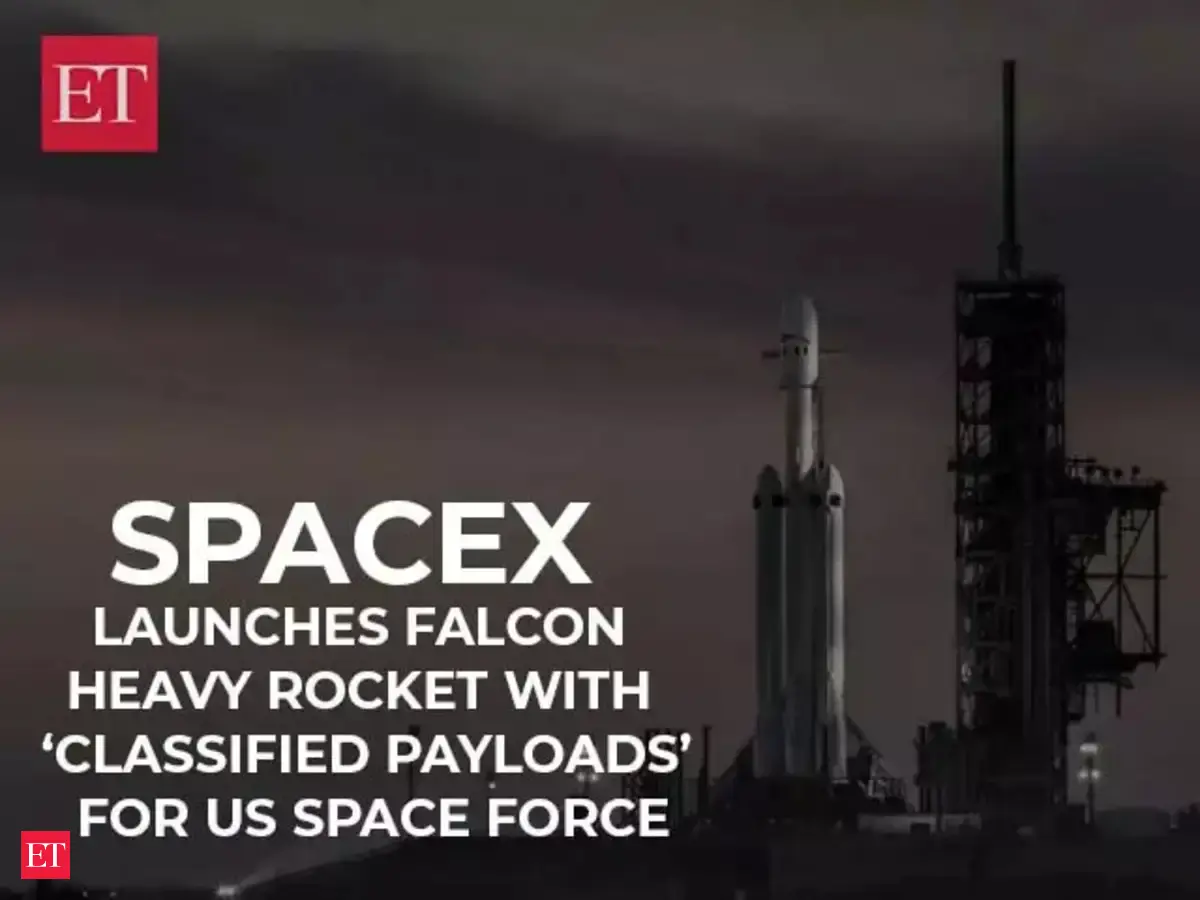 Falcon Heavy rocket: SpaceX launches Falcon Heavy rocket with ...